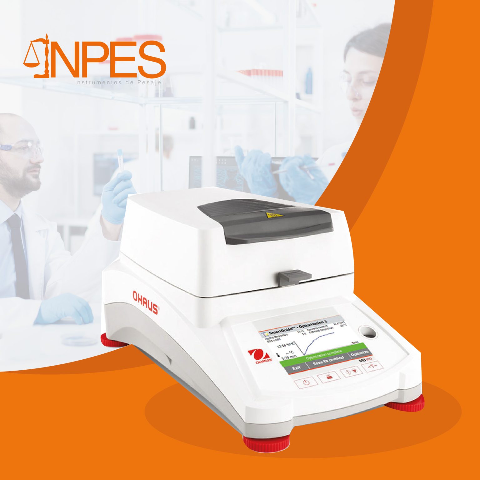 Analizador de Humedad MB120